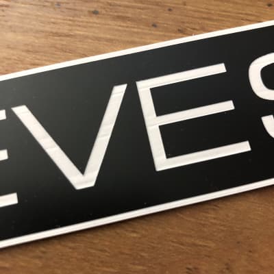 Reeves Logo Badge for Amp Head or Cabinet | Reverb