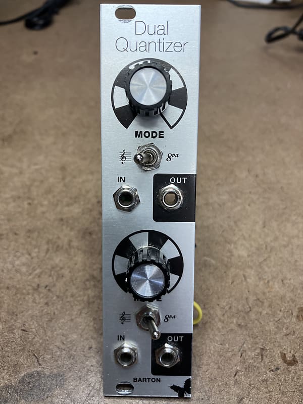 Barton Musical Circuits Dual Quantizer - Silver/Black | Reverb