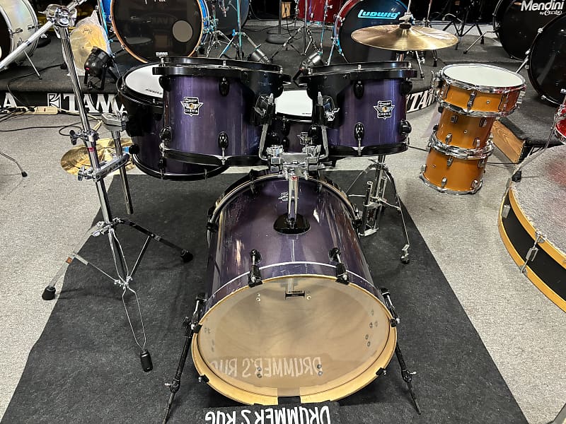 Premier Vintage "Cabria" 5 piece drum set/HD/Cymbals 1998 - | Reverb