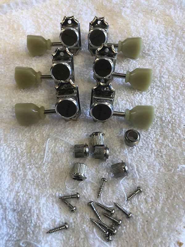 Gotoh Locking tuners 3x3 2022 - Nickel | Reverb