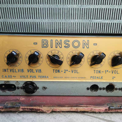 Binson 3° amp - original 1950's Tube Amplifier | Reverb