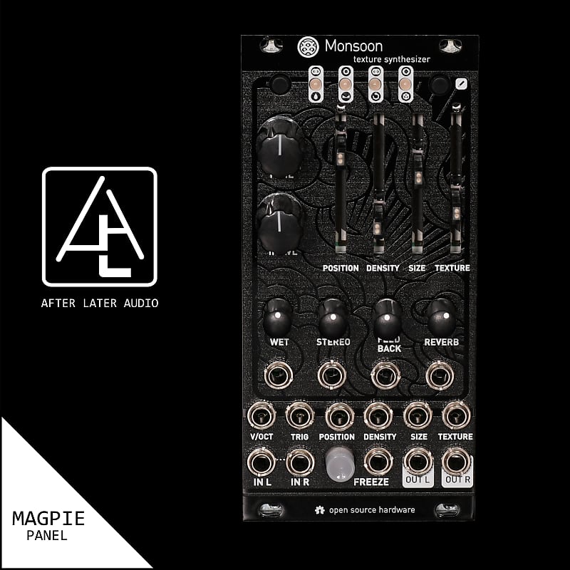 Monsoon (Expanded uBurst) Mutable Instruments Clouds Eurorack | Reverb