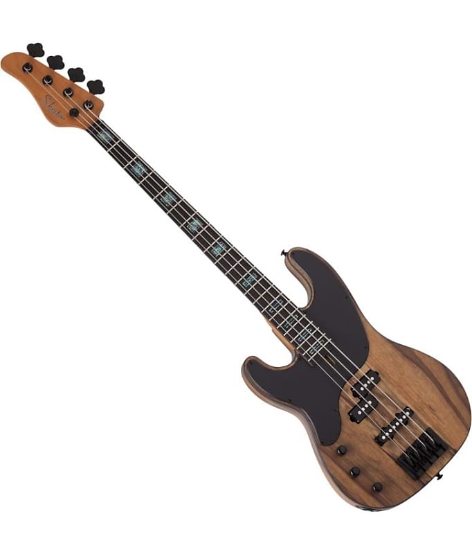 Schecter Model-T 4 String Exotic Lefty Bass | Reverb