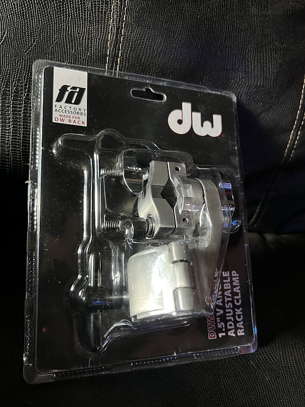 DW DWSMRKC15SV 1.5" to V Angle Stacker Drum Rack Clamp 2010s | Reverb