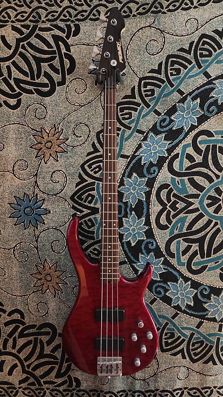 2001 Peavey Fury IV Electric Bass Guitar | Reverb