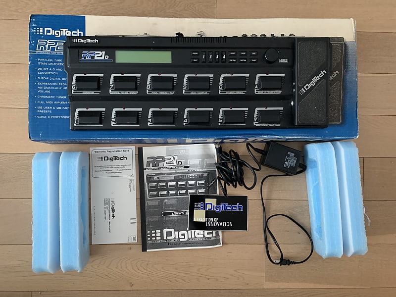 Digitech RP21D Integrated Tube Guitar Processor | Reverb