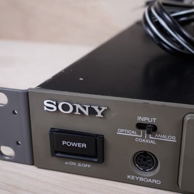 Sony MDS-10 Rackmount MiniDisc Recorder and Player 1U | Reverb Canada
