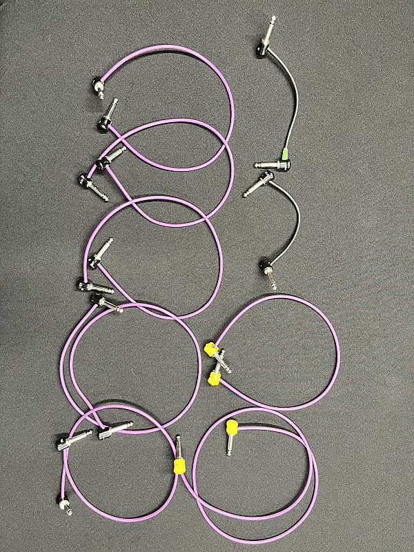 George L's Patch Cables Purple | Reverb