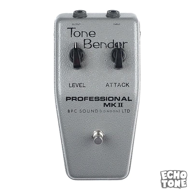 British Pedal Co. Tonebender MK 2 (3x OC75 Transistors, Made | Reverb