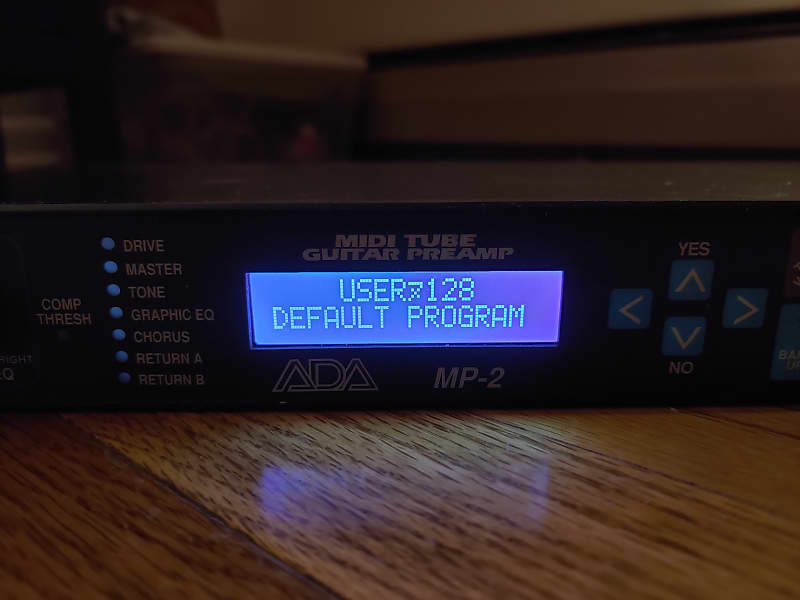 A/DA MP-2 Tube Pre-Amp - Black / Blue | Reverb