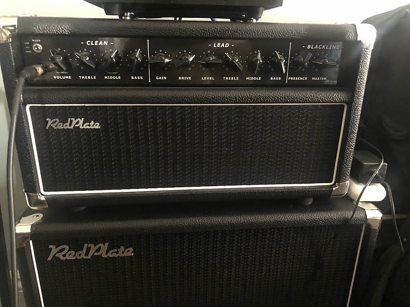 RedPlate Blackline w/ matching 1x12 cab | Reverb