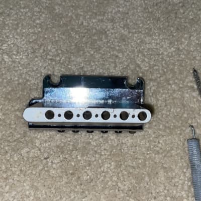 Two Post Fender American Standard Stratocaster Tremolo Bridge | Reverb