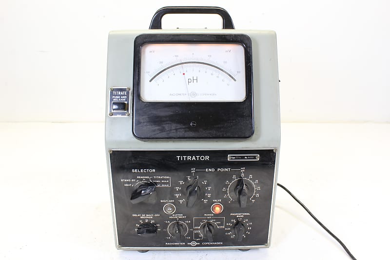 Radiometer Copenhagen TTT1 Titrator With Connection cables | Reverb UK