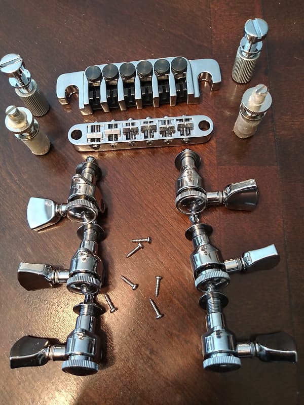 Gibson Gotoh Grover Bridge Tp6 Tuners Chrome | Reverb