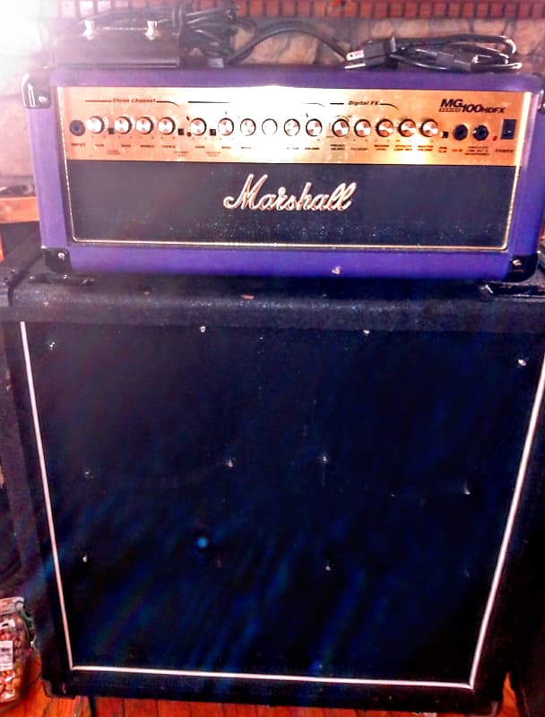 Marshall Marshall 100 HD 2000s - Purple / Black | Reverb