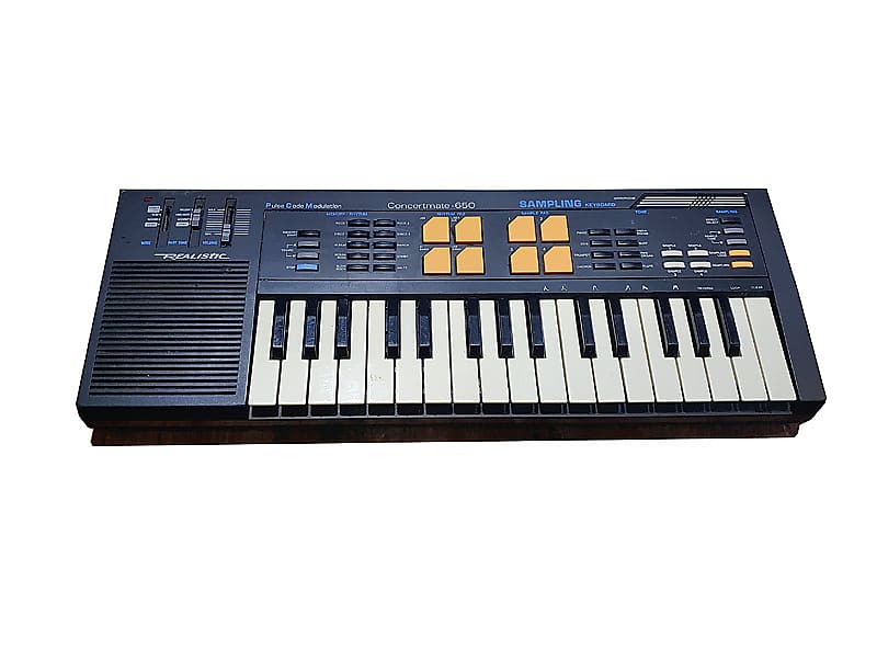 Realistic Concertmate-650 - Sampling Keyboard - Casio SK-5 | Reverb