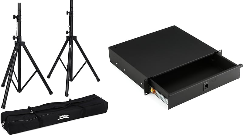 On-Stage SSP7950 All-aluminum Speaker Stand Pack with Bag | Reverb