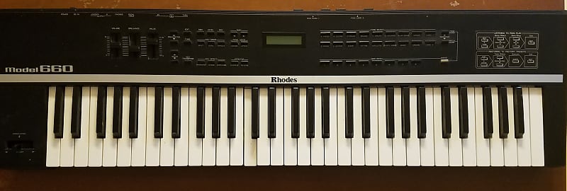 Roland Rhodes Model 660 1980's - Black | Reverb