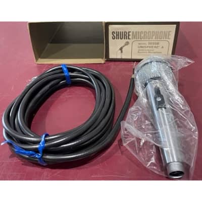 Shure 578 Omnidyne 1970s - Silver | Reverb