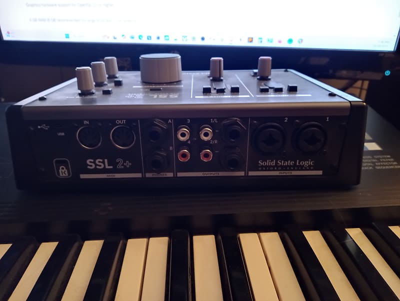 Solid State Logic SSL 2+ USB Audio Interface 2020 - Present - | Reverb