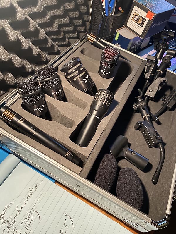 Audix DP-5A 5-Piece Drum Microphone Package Grey/Black | Reverb