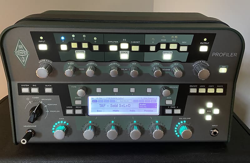 Kemper Profiler Head + footswitch + case | Reverb