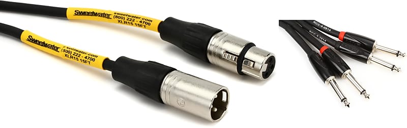 Roland RCC-5-2814 Black Series Interconnect Cable - Dual | Reverb