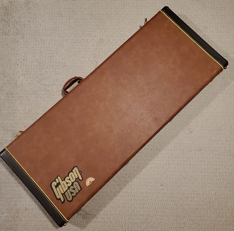 Gibson Flying V Rectangle Case || 80s or 90s Pink Interior | Reverb