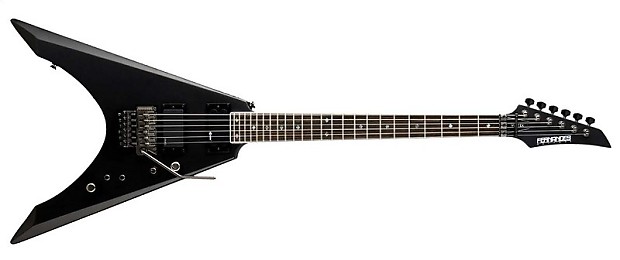 Fernandes Vortex Elite Electric Guitar - Metallic Black Satin | Reverb