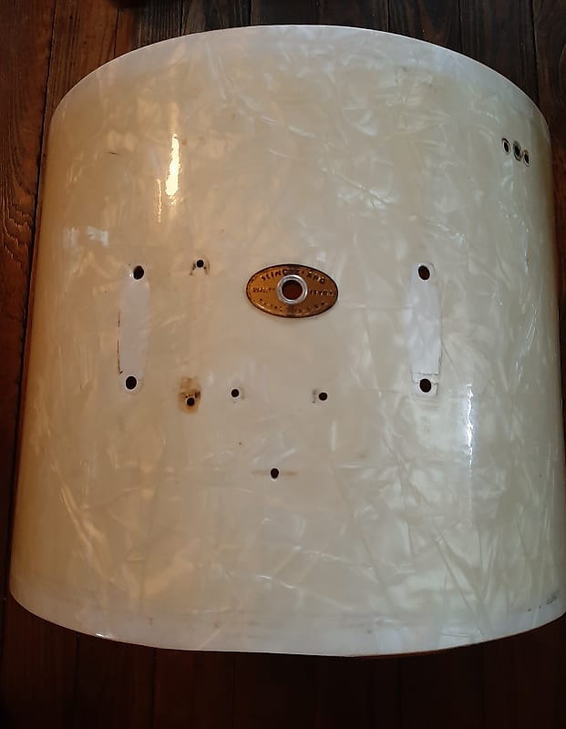 SLINGERLAND RADIO KING 15 inch MARCHING SNARE DRUM SHELL | Reverb