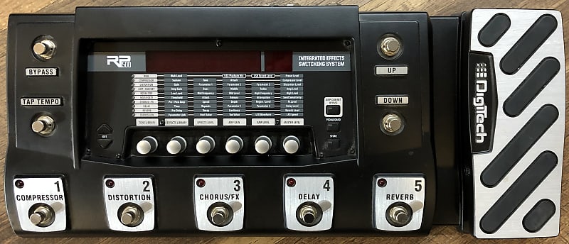 DigiTech RP500 Modeling Guitar Multi-Effects Processor Pedal | Reverb