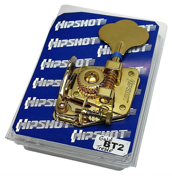 Hipshot BT-2 Bass Xtender Key GOLD BT2 LEFT HANDED | Reverb UK