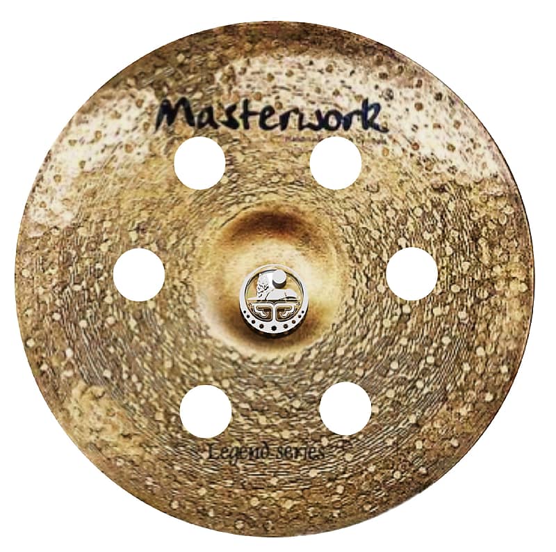 Masterwork Cymbals 14" Legend Fx 6-Hole Crash | Reverb Australia