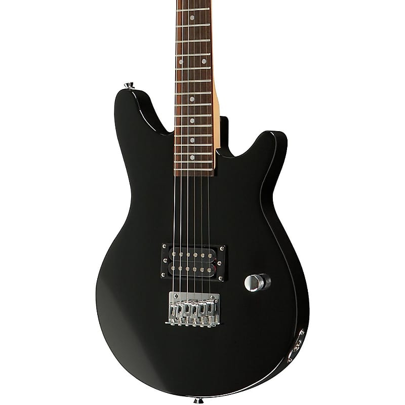 Rogue Rocketeer RR50 7/8 Scale Electric Guitar Regular Black | Reverb