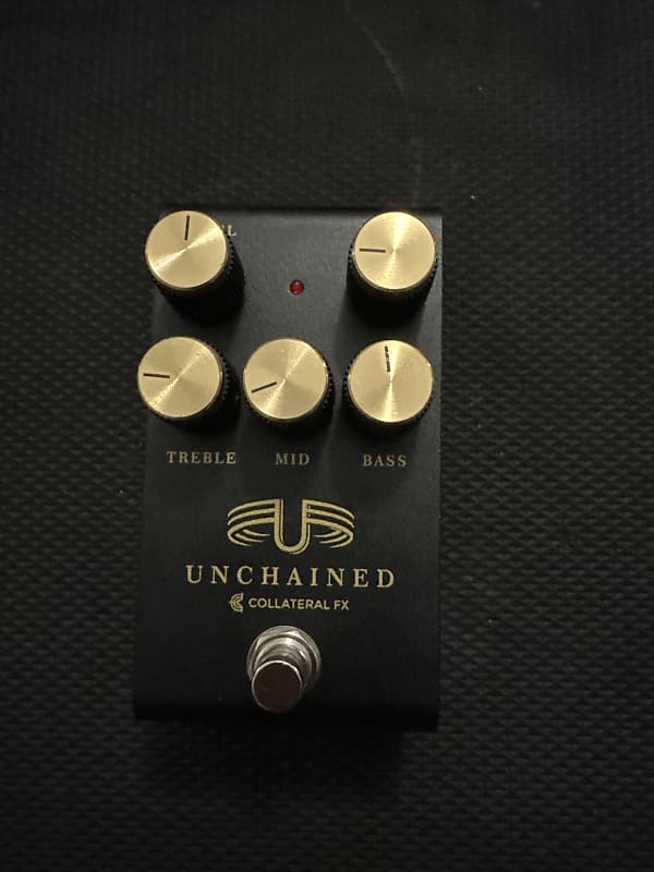 Collateral fx Unchained 2025 - Black/Gold | Reverb