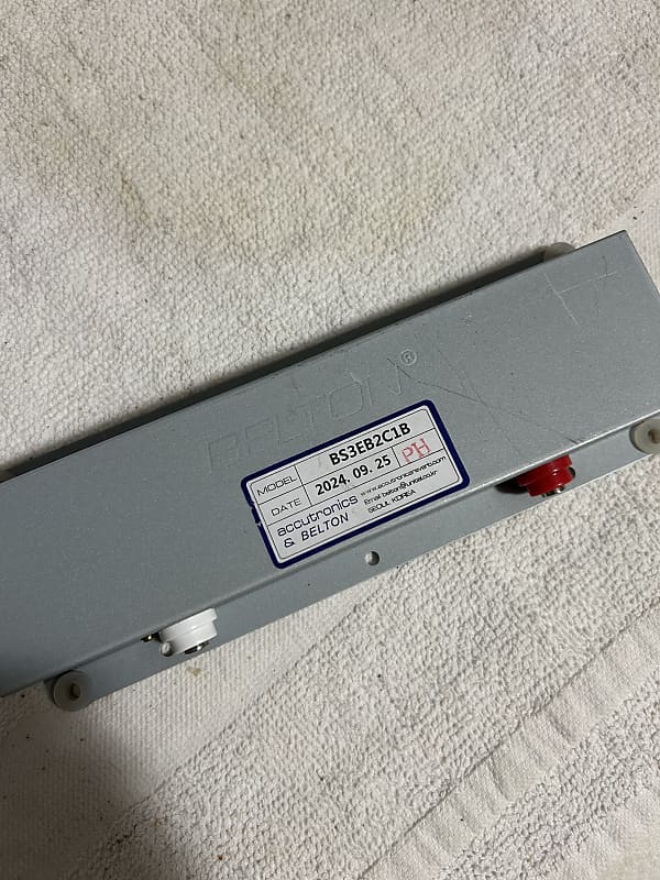 Accutronics & Belton EB2C1B 2024 - Silver | Reverb