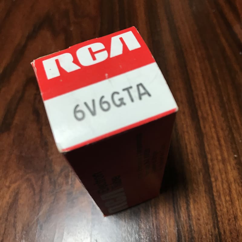 RCA 1 Single 6v6 6v6gta Tube for Fender Champ Pristine Pins + | Reverb