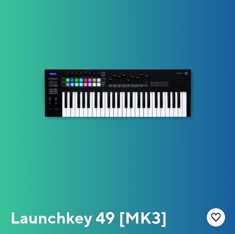 Novation Launchkey Mk3 2023 - Black | Reverb