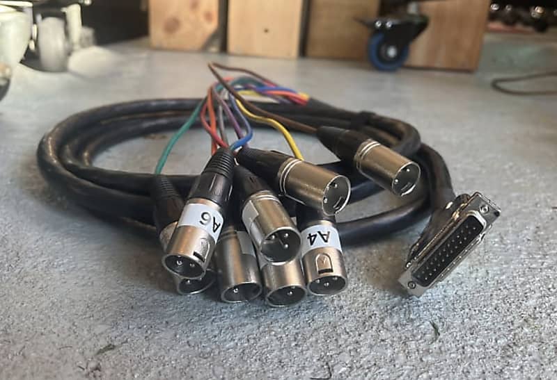 Belden DB25 - XLRM Male Snake 10' | Reverb