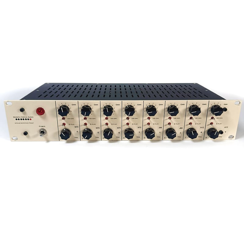Seventh Circle Audio 8 Channel Preamp W/ N72, J99 & A12 | Reverb