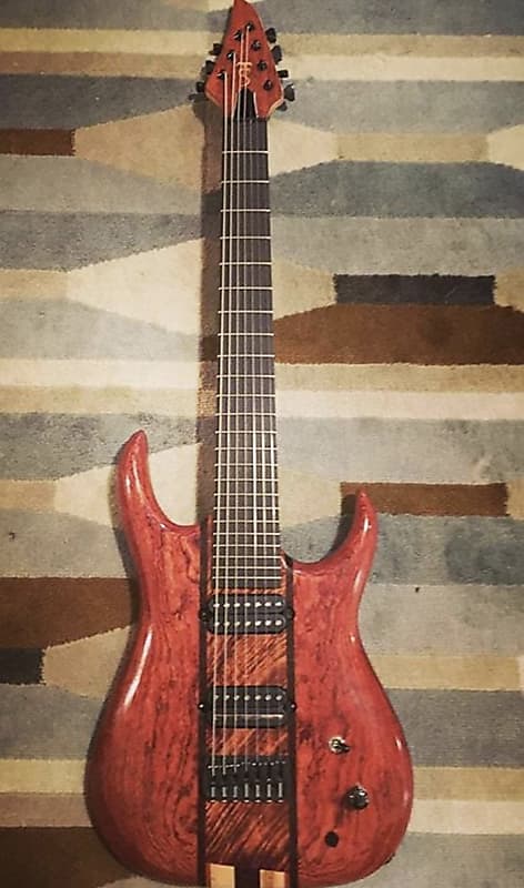 TW Smith 7 String Guitar Custom 7 String 2013 - Natural | Reverb