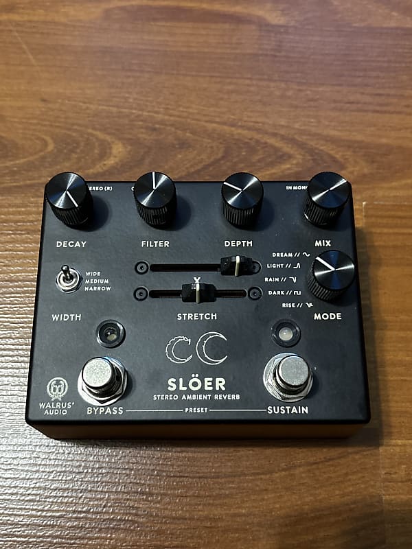 Walrus Audio Slöer Stereo Multi-Texture Reverb 2023 - Present | Reverb