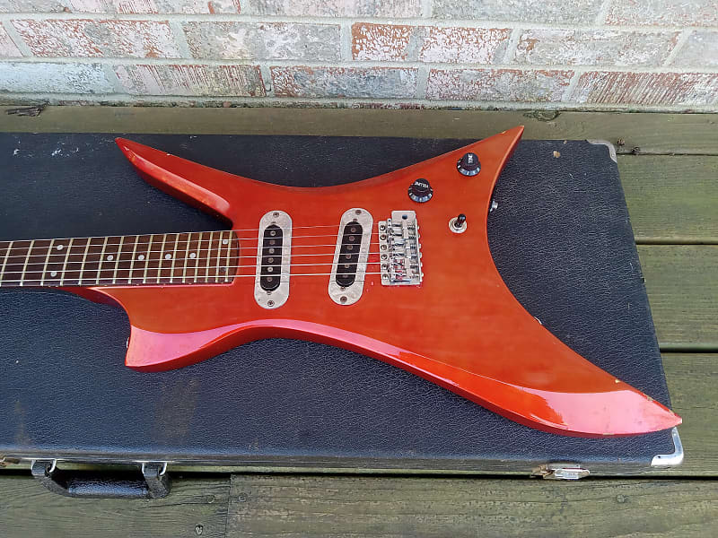 Vintage 1980's Mako XK-4 Exotec Electric Guitar w/ Original | Reverb
