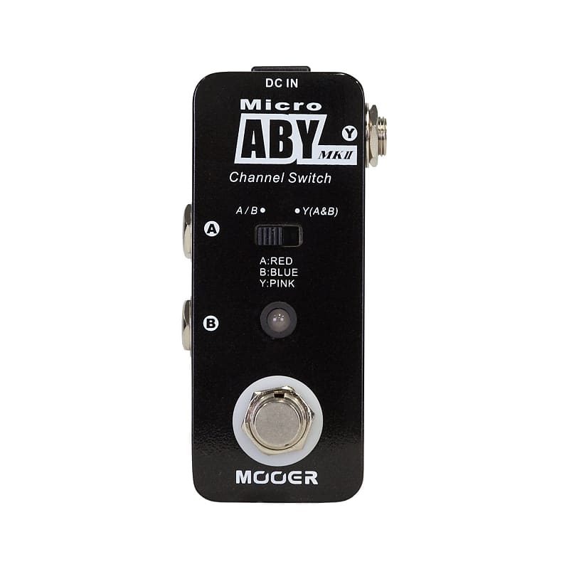 Mooer ABY Channel Switching Micro Guitar Effects Pedal | Reverb