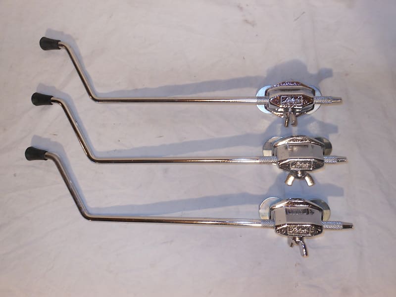 3 Ludwig Vintage 1965 Matched 17" Long Floor Tom Legs | Reverb Canada