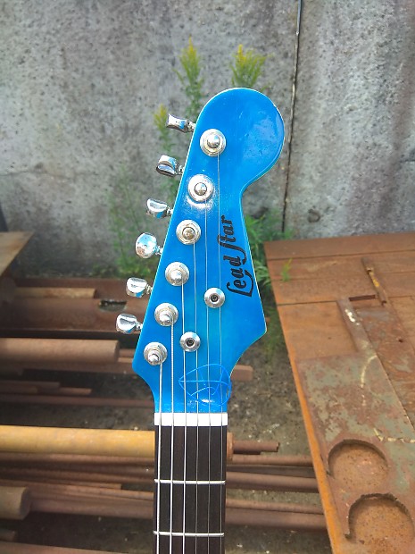 Musima Lead Star III 1989 Aged blue Stratocaster | Reverb