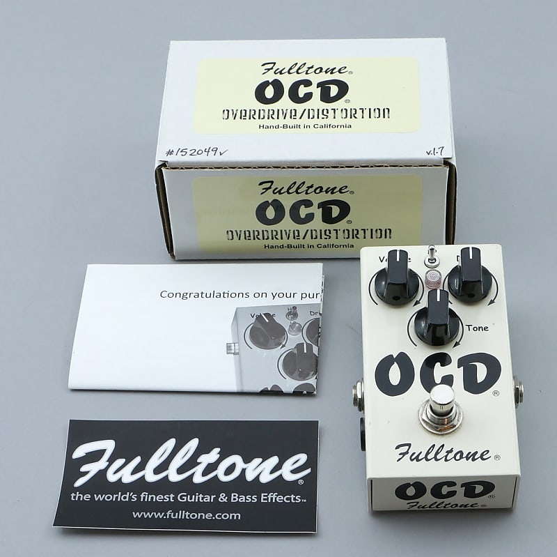 Fulltone OCD V1.7 Overdrive Guitar Effects Pedal P-23574 | Reverb