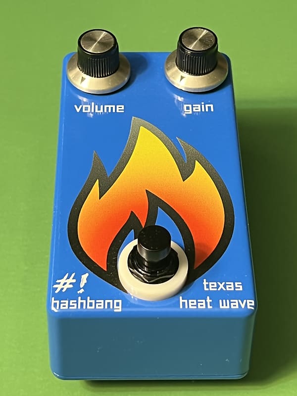 Rare Hashbang Texas Heat Wave Bellows Clone Distortion/Fuzz | Reverb