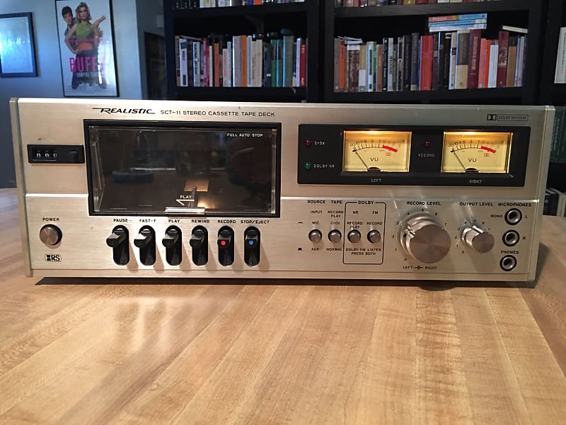 Realistic SCT-11 1977 Chrome/Wood | Reverb