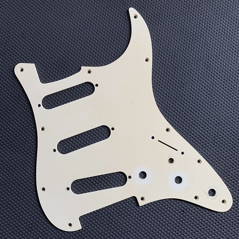 Genuine Vintage Fender Stratocaster Pickguard 1983 Dan Smith | Reverb